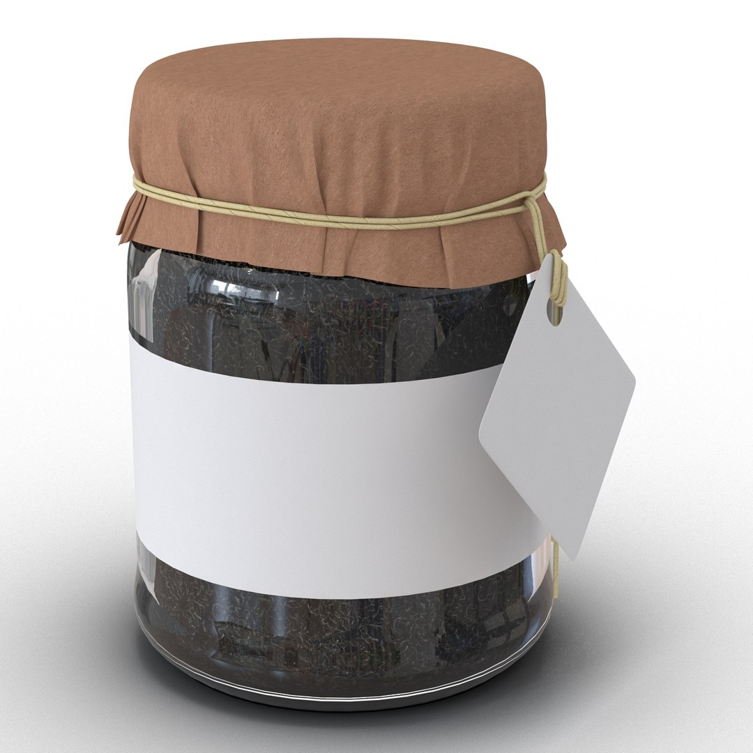 black tea glass jar max