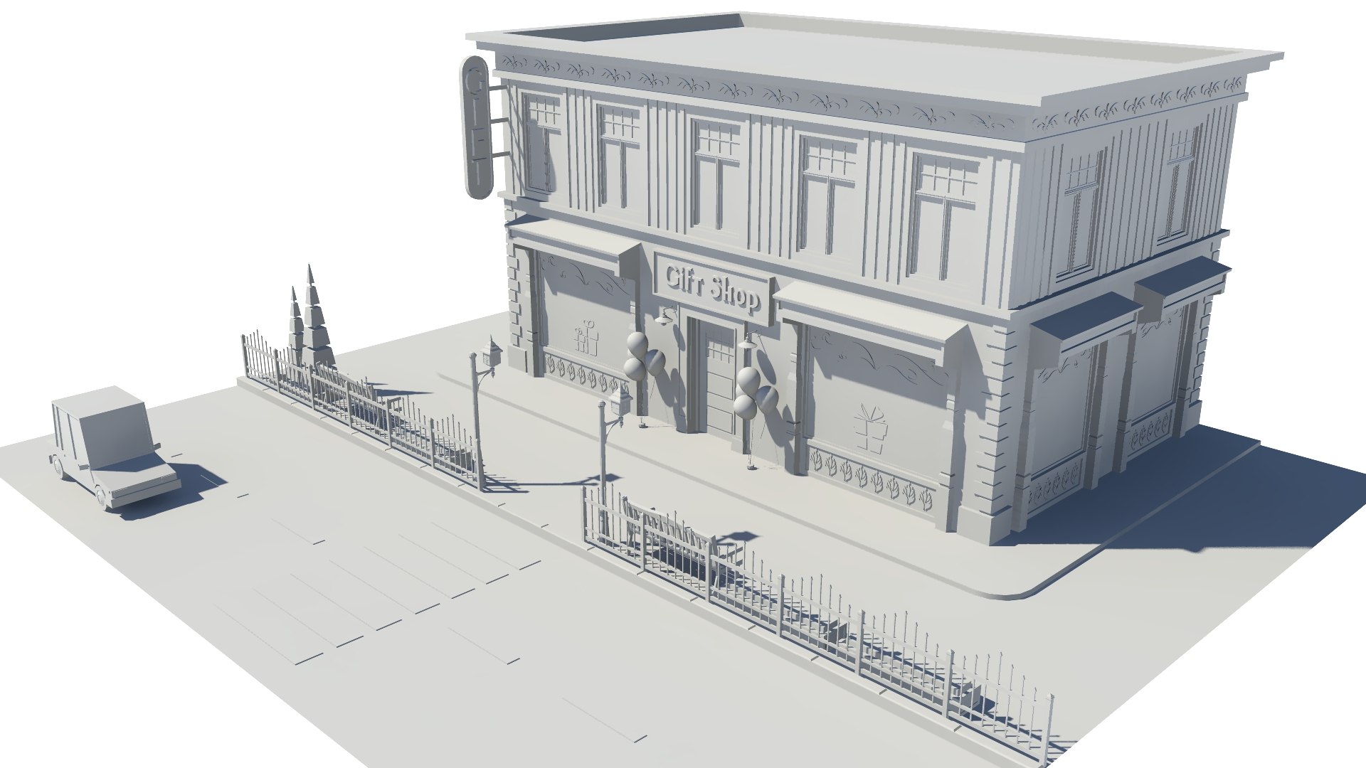 3D Model Shop Gift - TurboSquid 1484609