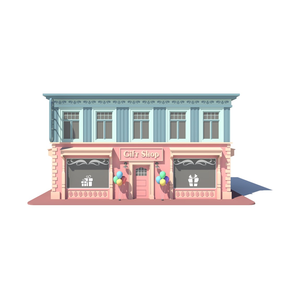 3D Model Shop Gift - TurboSquid 1484609