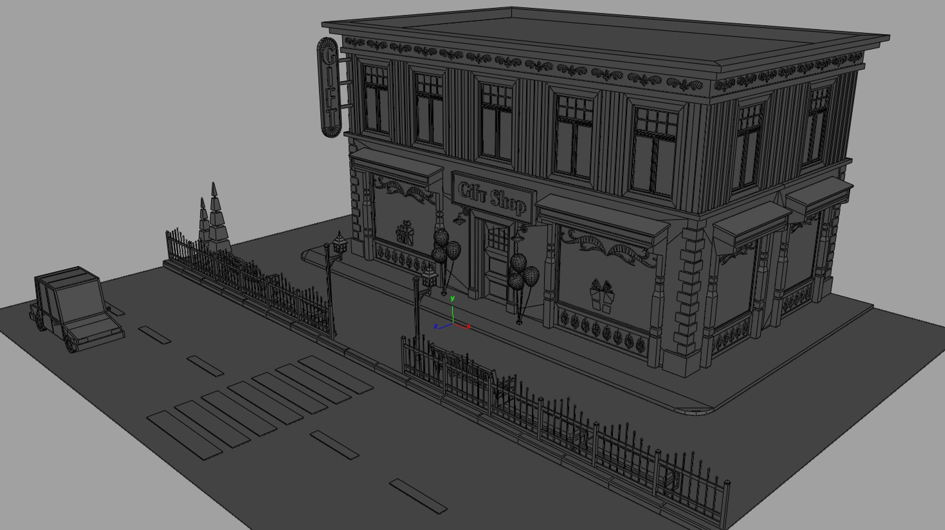 3D Model Shop Gift - TurboSquid 1484609