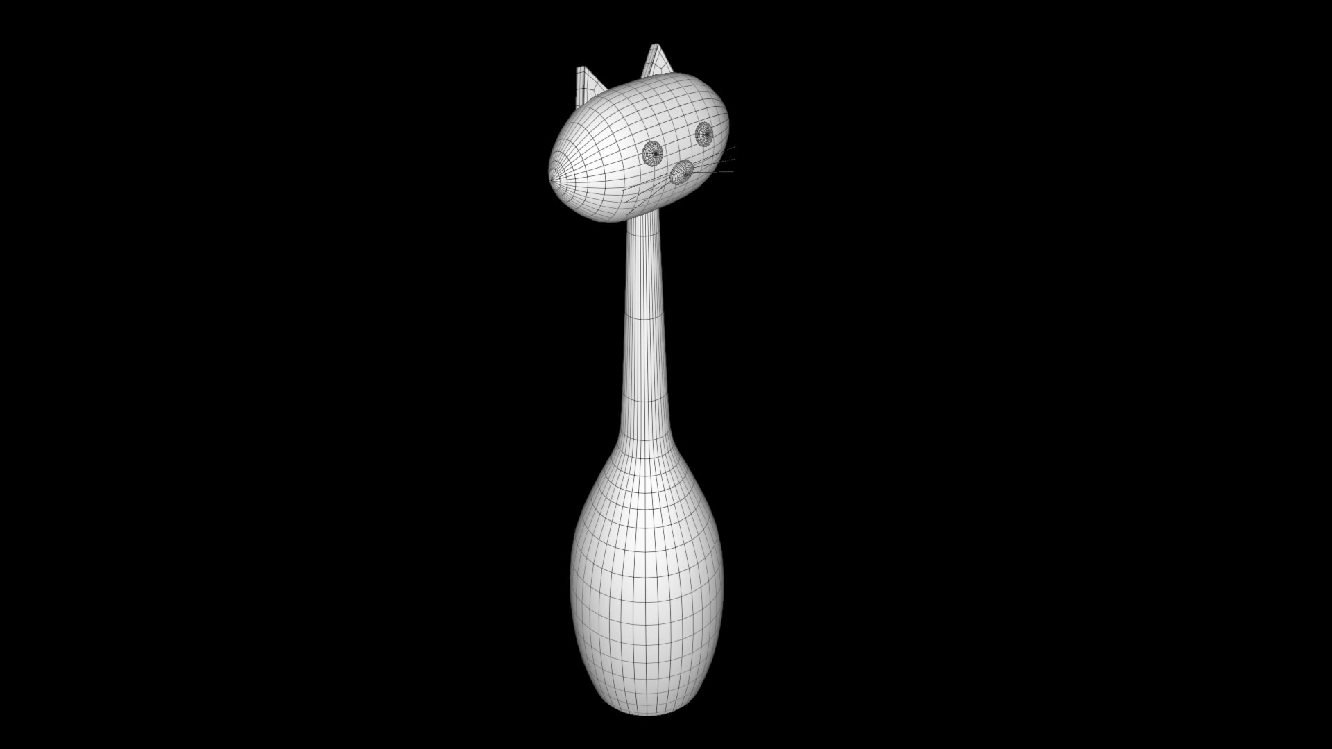 Cat Wood Design 3D - TurboSquid 1622752