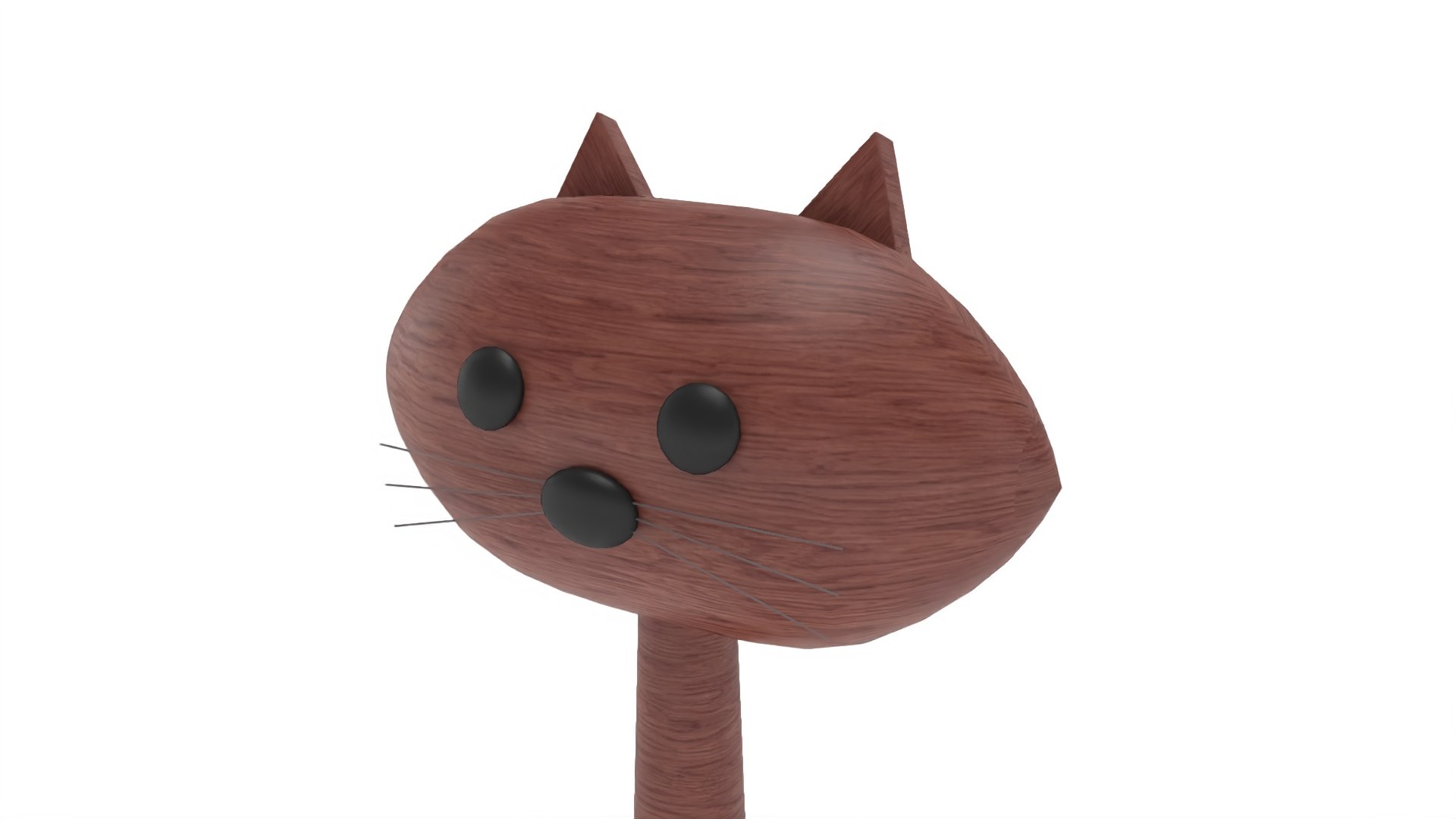 Cat Wood Design 3D - TurboSquid 1622752
