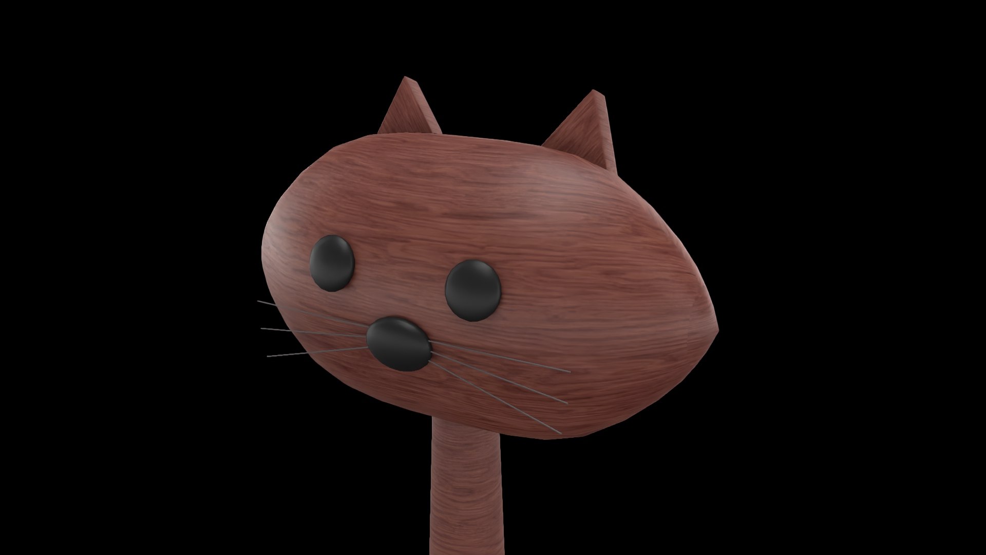 Cat Wood Design 3D - TurboSquid 1622752