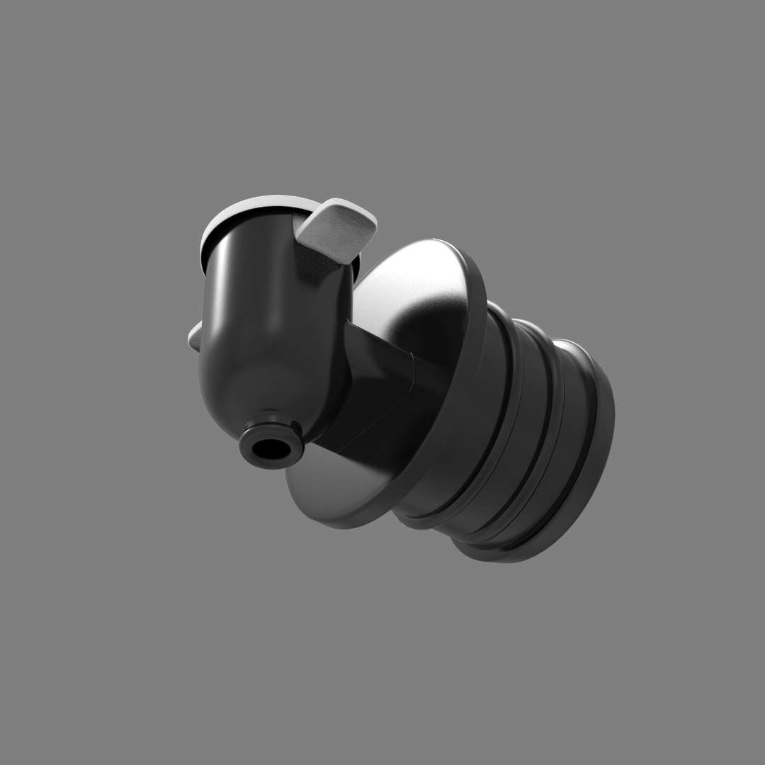 Plastic Tap Liquid Packaging 3d 3ds