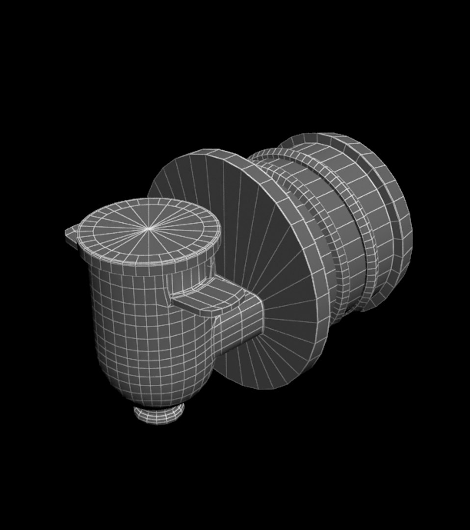 Plastic Tap Liquid Packaging 3d 3ds