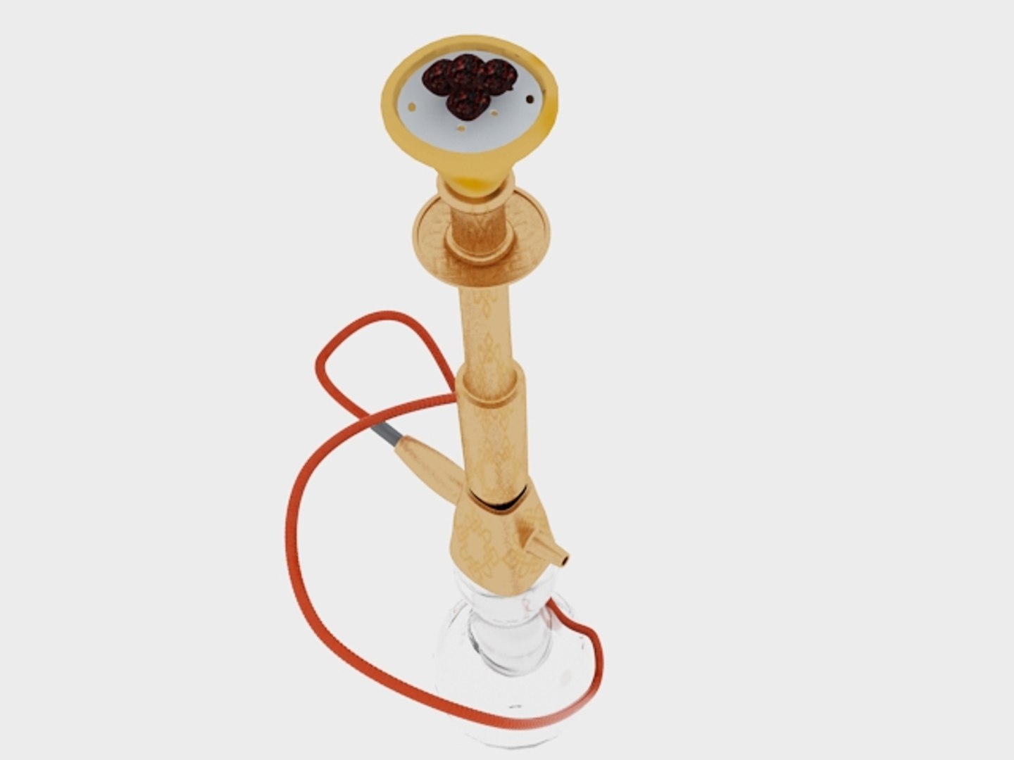 Hubbly Bubbly 3d Model