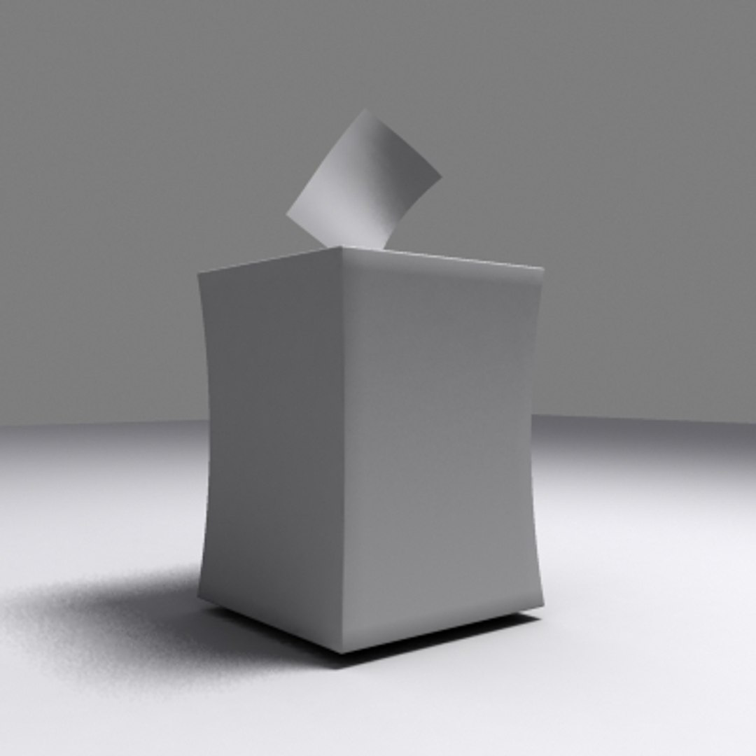 3d Voting Box