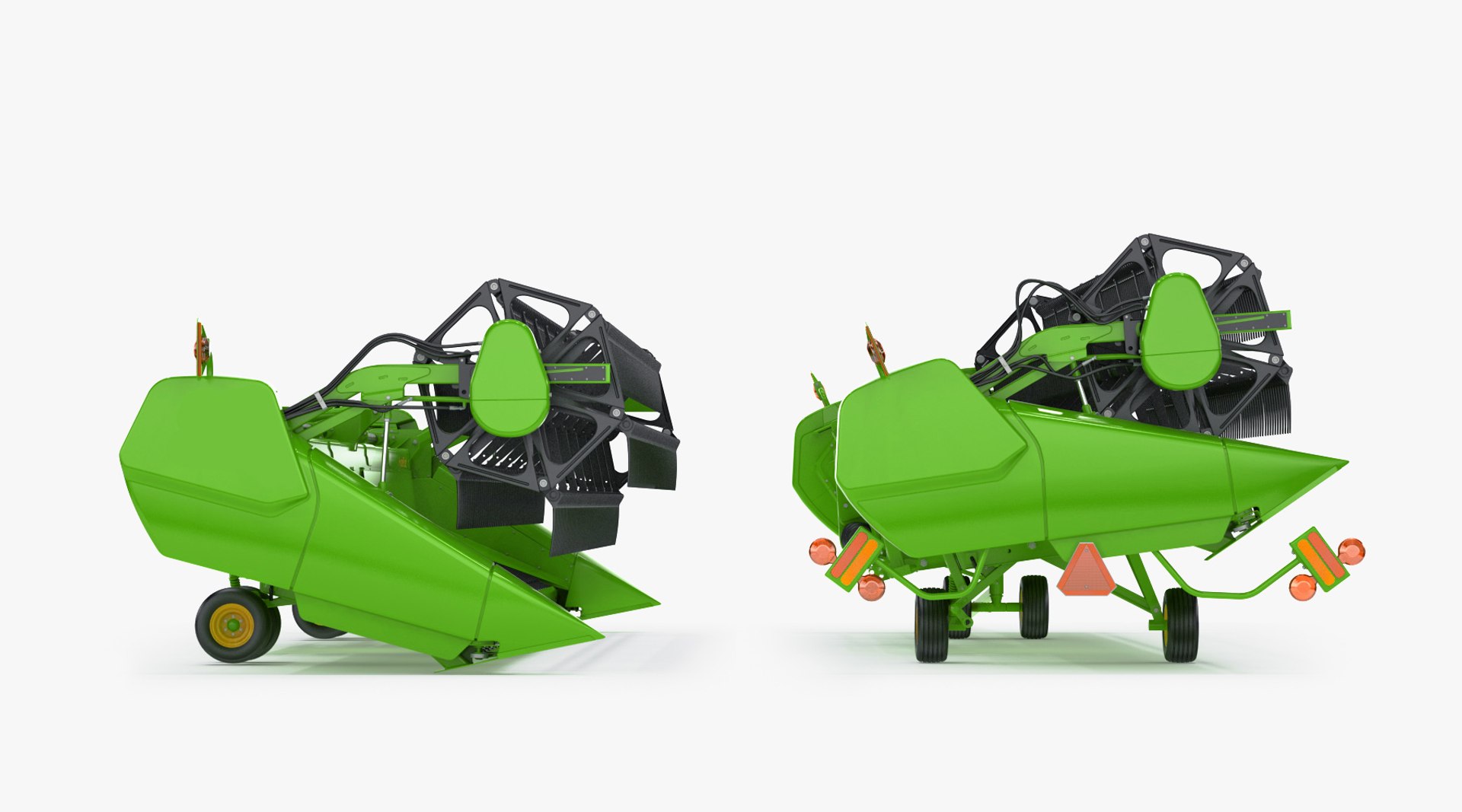 3D Generic Combine Draper Head - TurboSquid 1346664