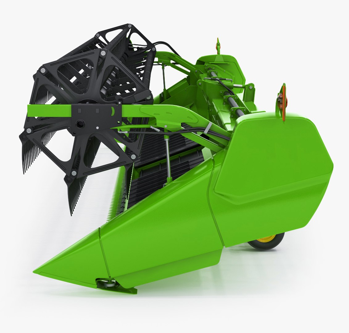 3D Generic Combine Draper Head - TurboSquid 1346664