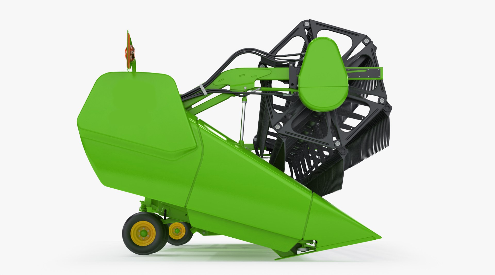 3D Generic Combine Draper Head - TurboSquid 1346664