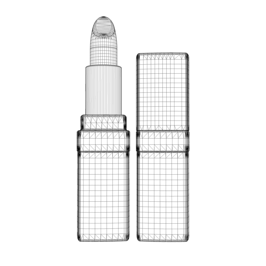Lipstick Modeled 3d Model