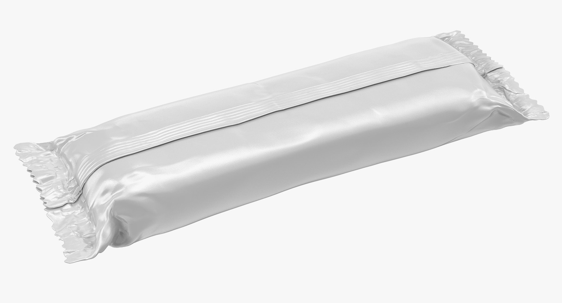 3D White Paper Bar - TurboSquid 1418922