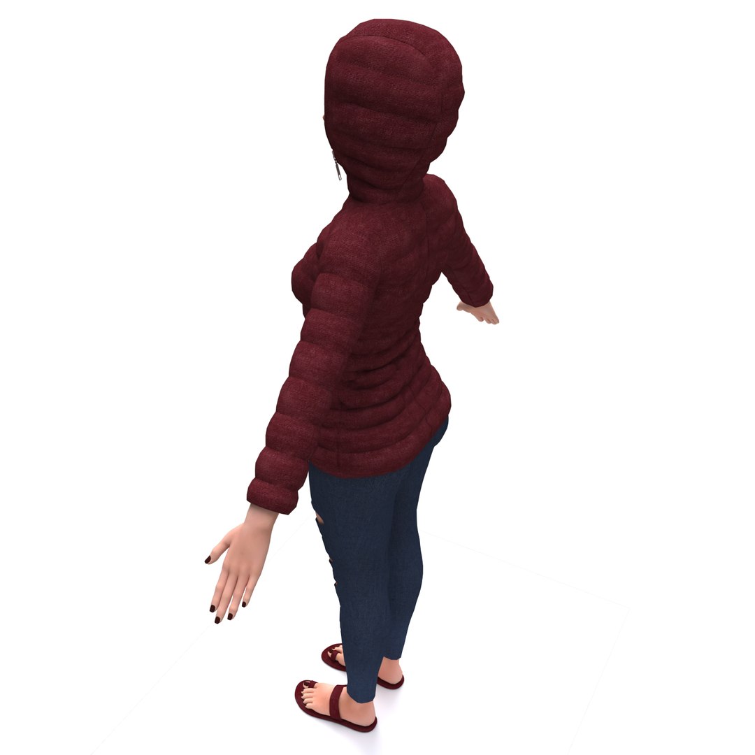 Realistic girl cloth 3D - TurboSquid 1627924