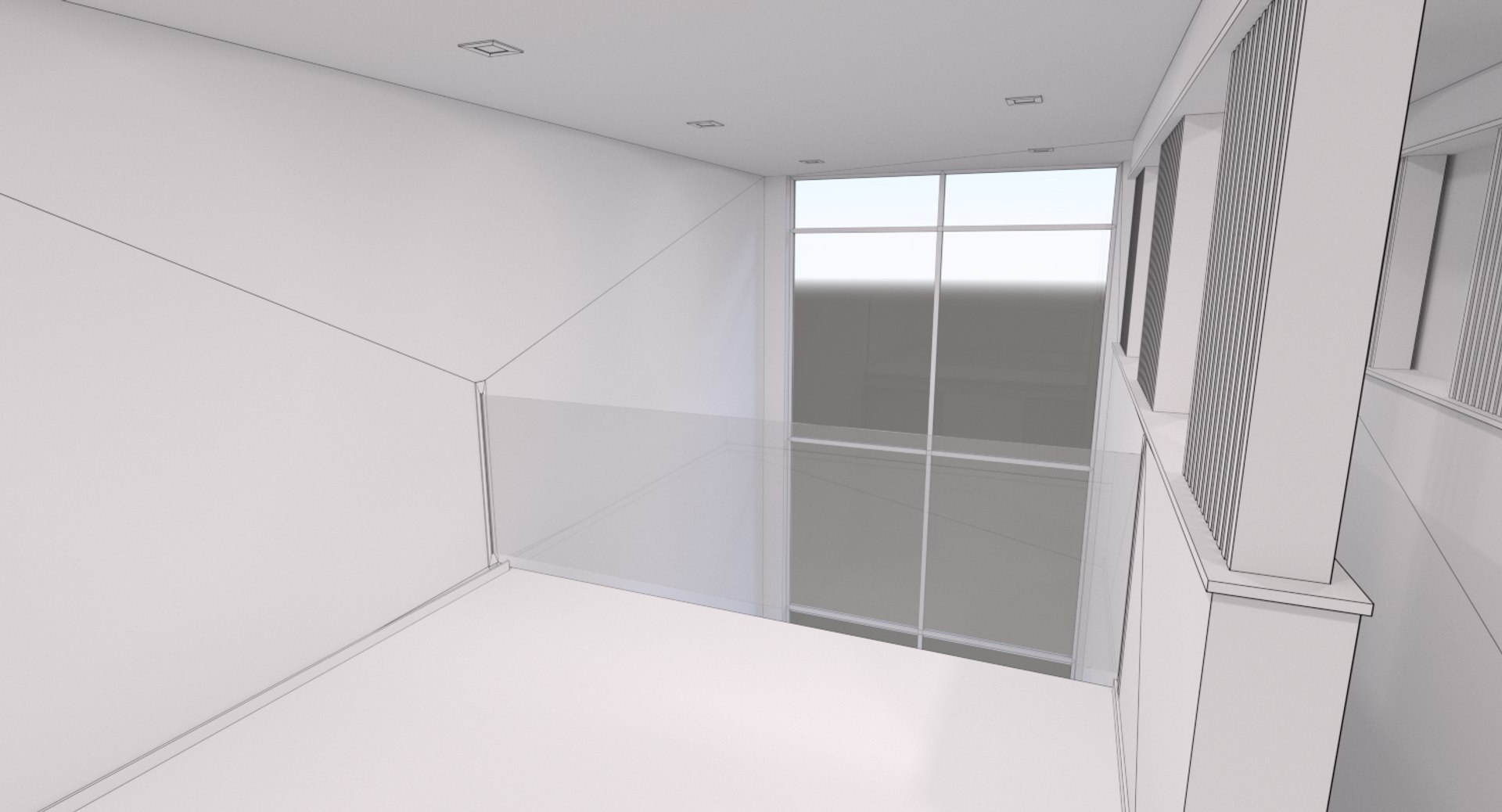 3d Modern Micro Home Interior