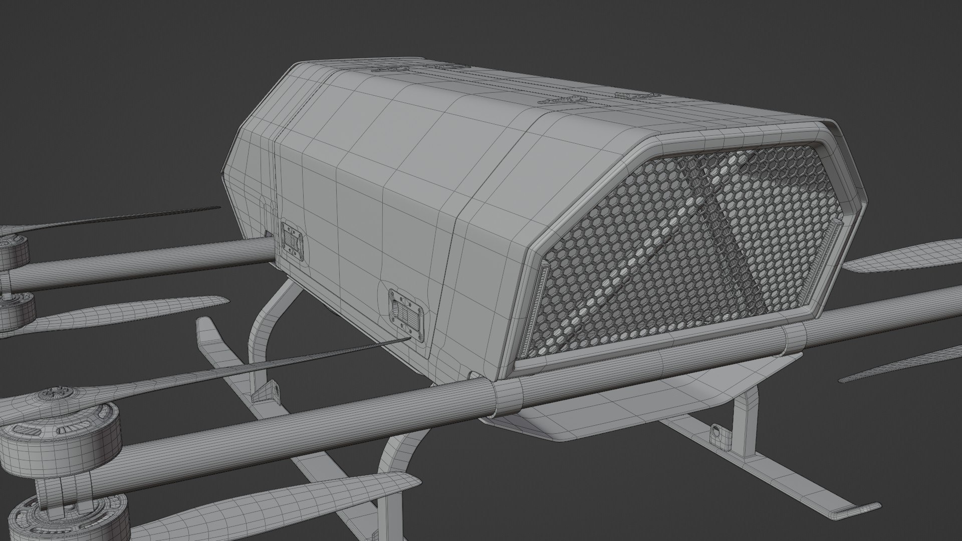 Cargo EVTOL Drone 3D Model - TurboSquid 2023876