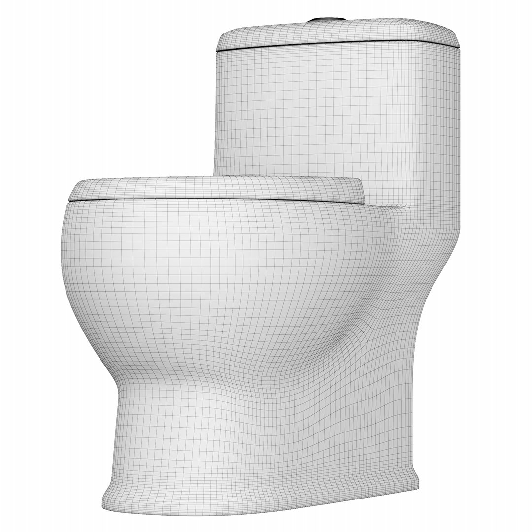 3D Piece Ewc Toilet Model - TurboSquid 1691024
