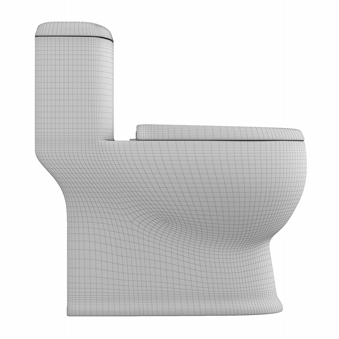 3D Piece Ewc Toilet Model - TurboSquid 1691024