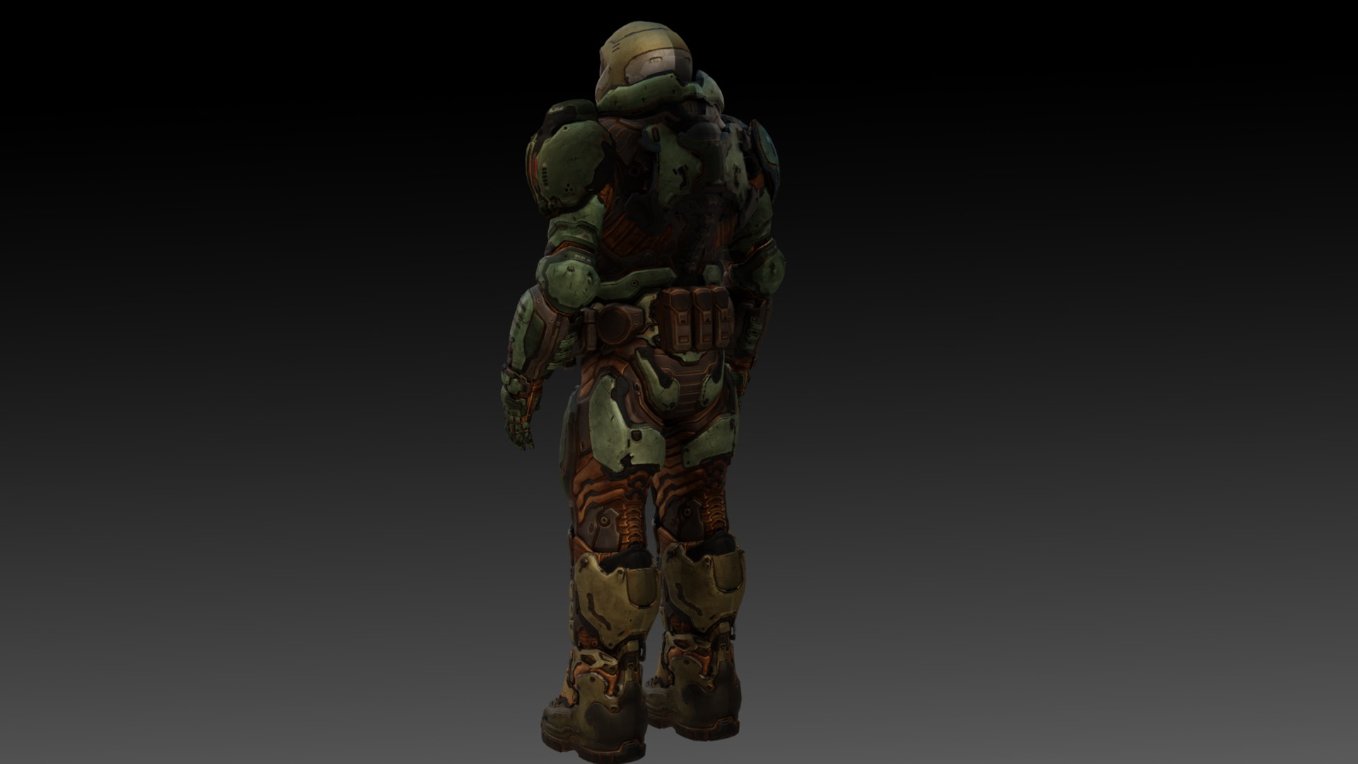 3D Doom Slayer 3D Model High-Quality Rigged - TurboSquid 2367578