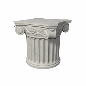 Pedestal 3D Models for Download | TurboSquid