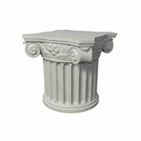 Pedestal 3D Models for Download | TurboSquid