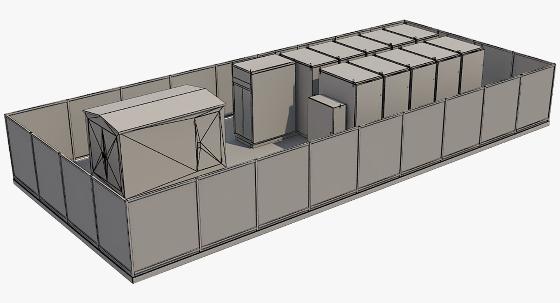 3D Tesla Power Pack Model - TurboSquid 1409166