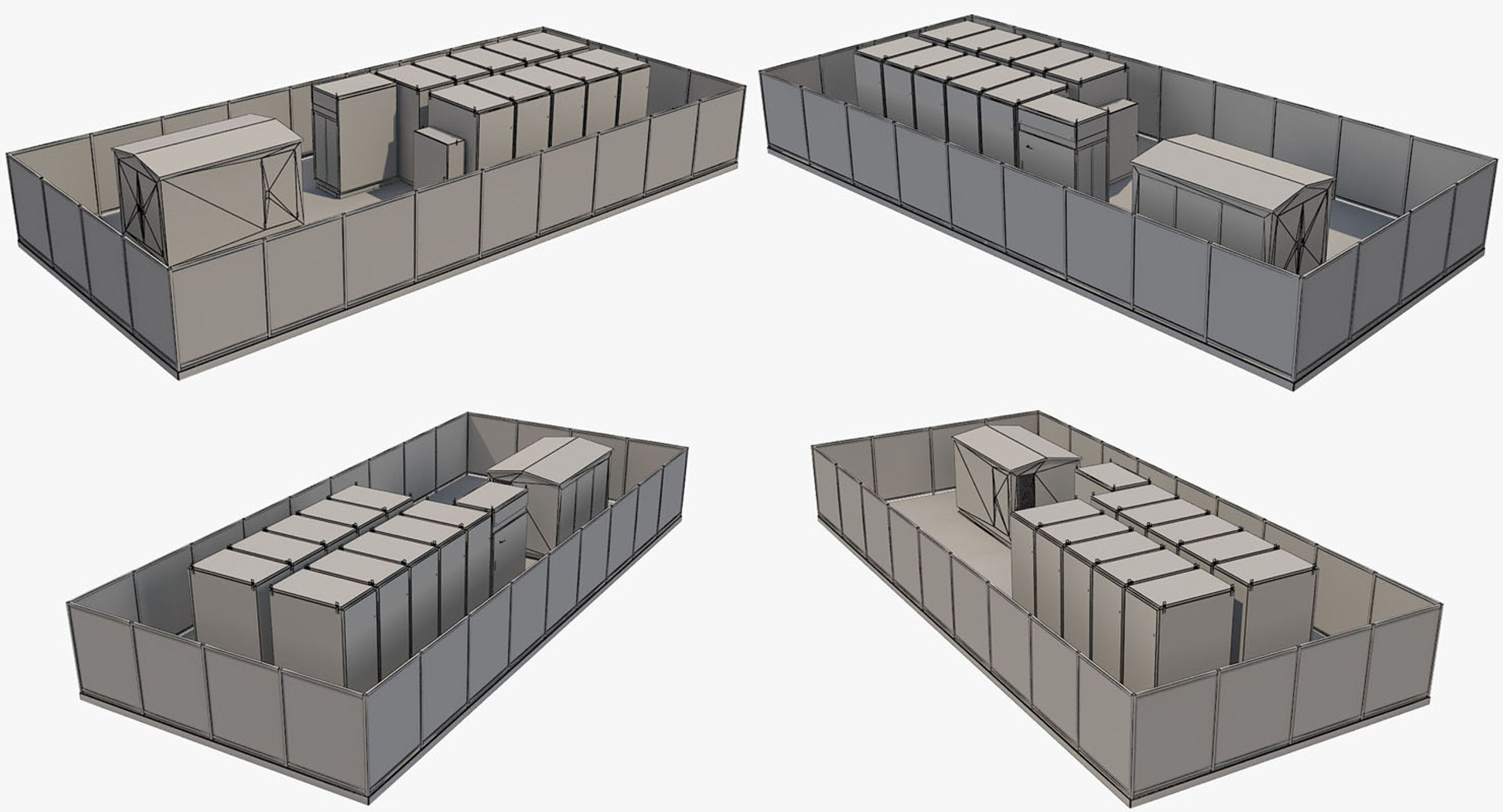 3D Tesla Power Pack Model - TurboSquid 1409166