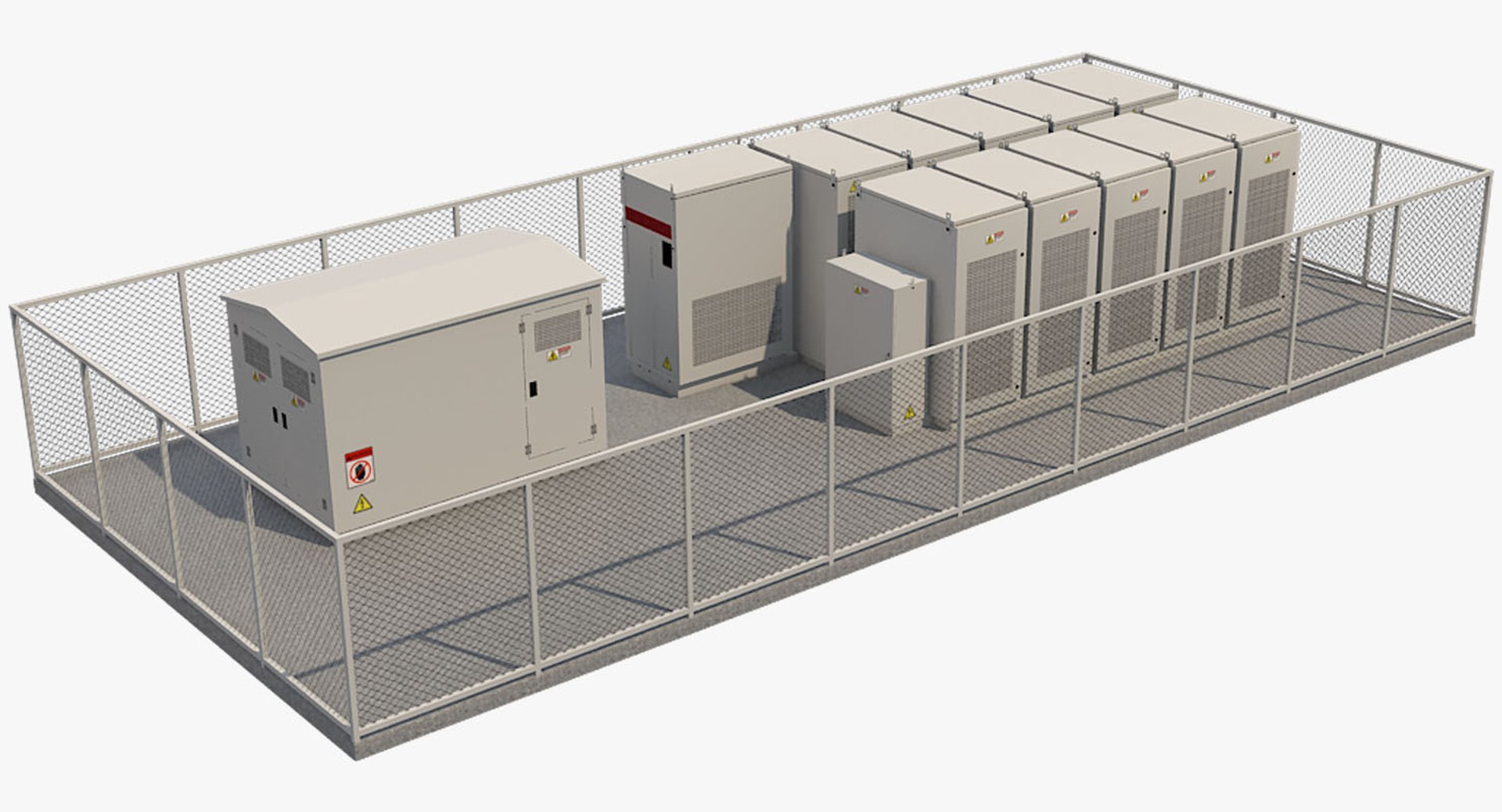 3D Tesla Power Pack Model - TurboSquid 1409166