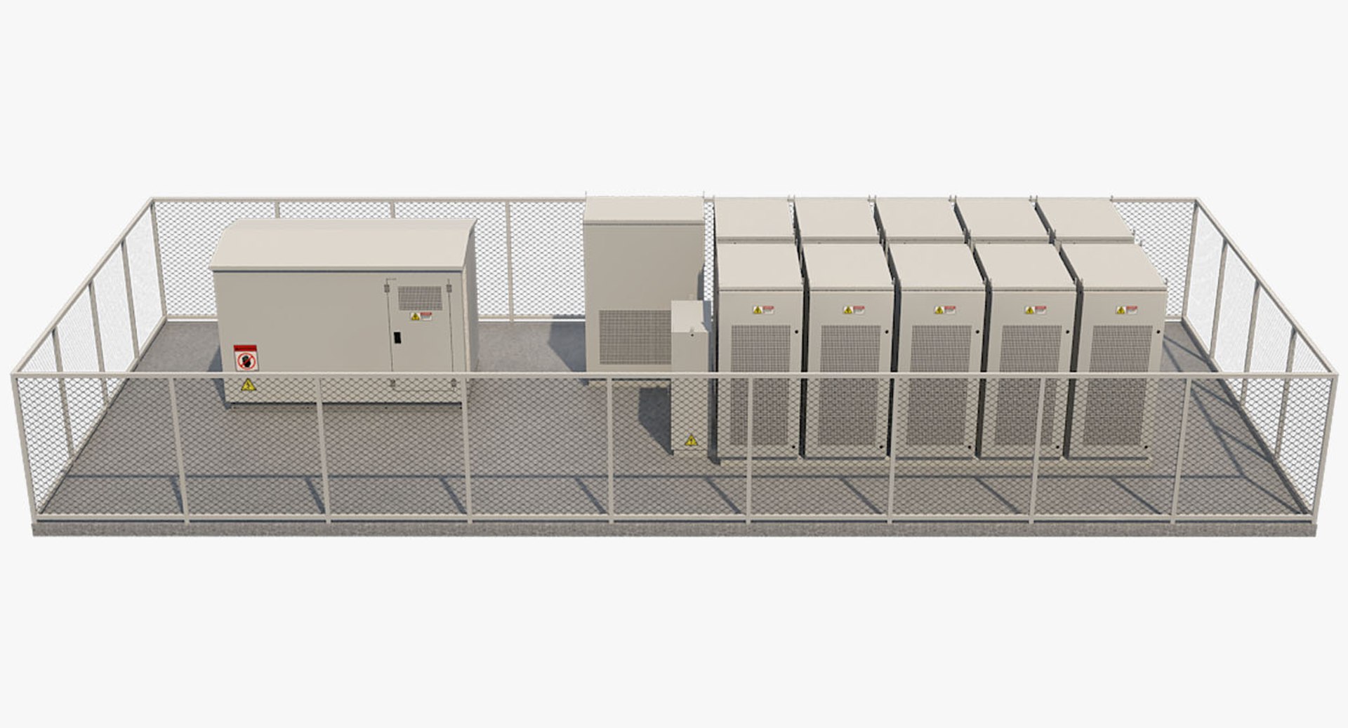 3D Tesla Power Pack Model - TurboSquid 1409166