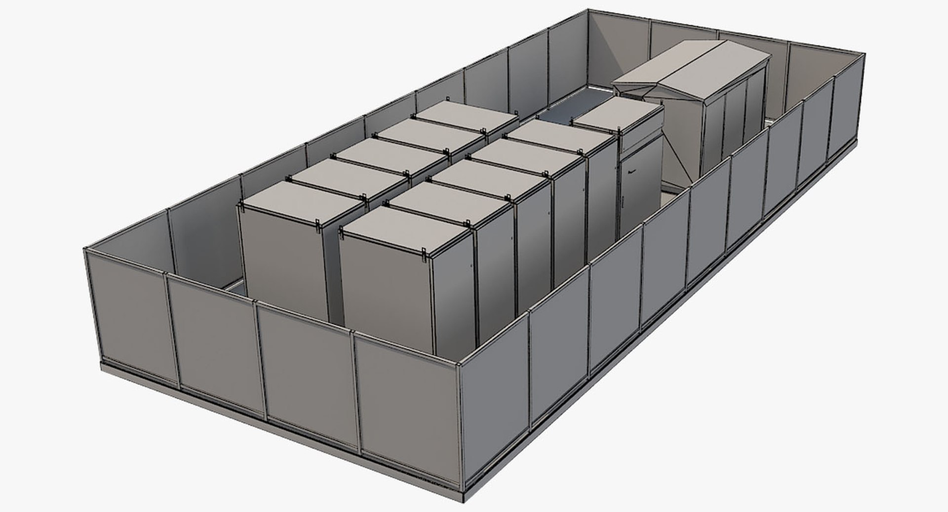 3D Tesla Power Pack Model - TurboSquid 1409166