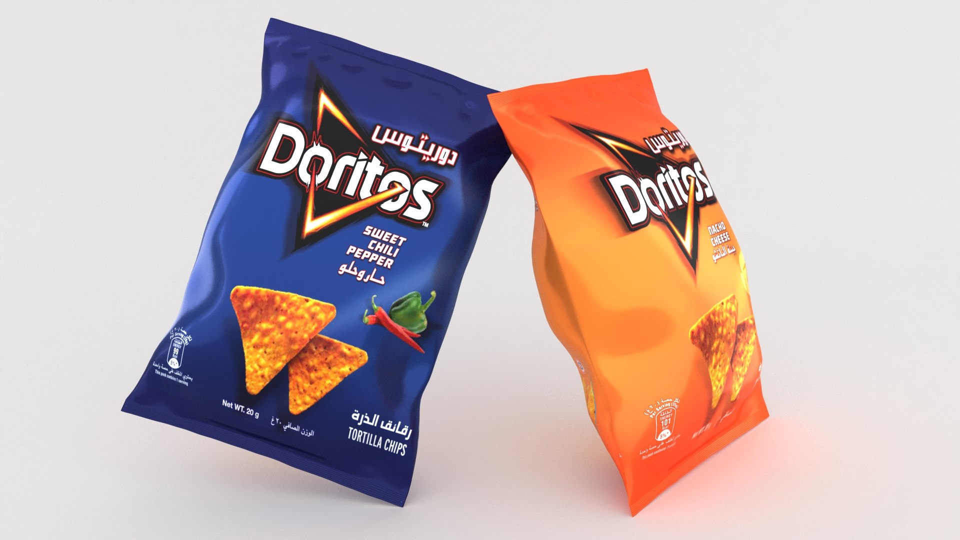 3D DORITOS CHIPS - TurboSquid 2036860