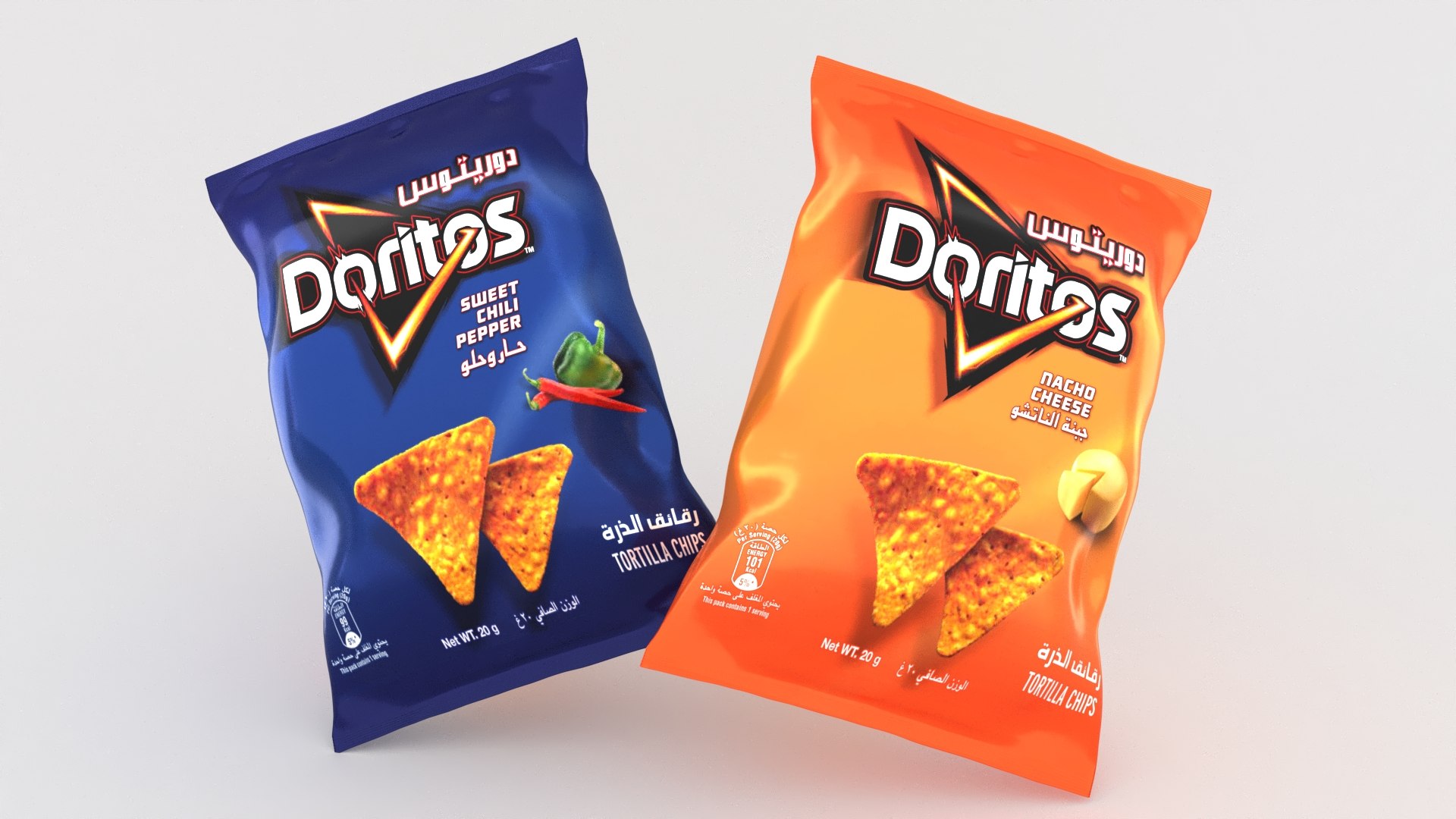 3D DORITOS CHIPS - TurboSquid 2036860