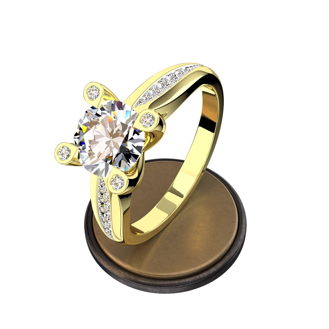 3D Model Jewelry Fashion Ring - TurboSquid 1406520