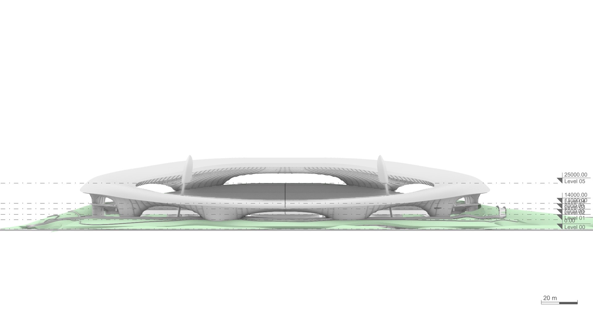 Quzhou Stadium 3D - TurboSquid 2094643