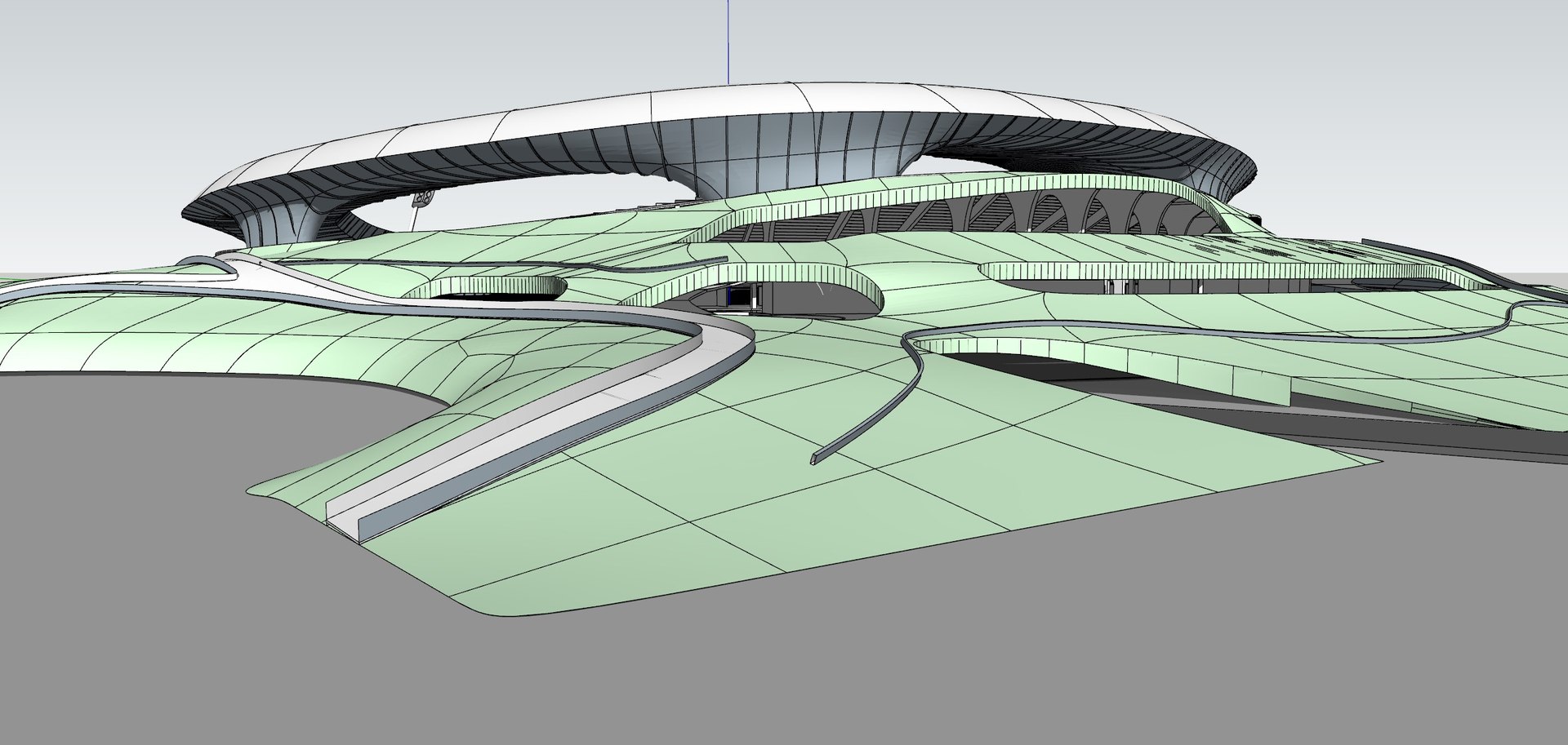 Quzhou Stadium 3D - TurboSquid 2094643