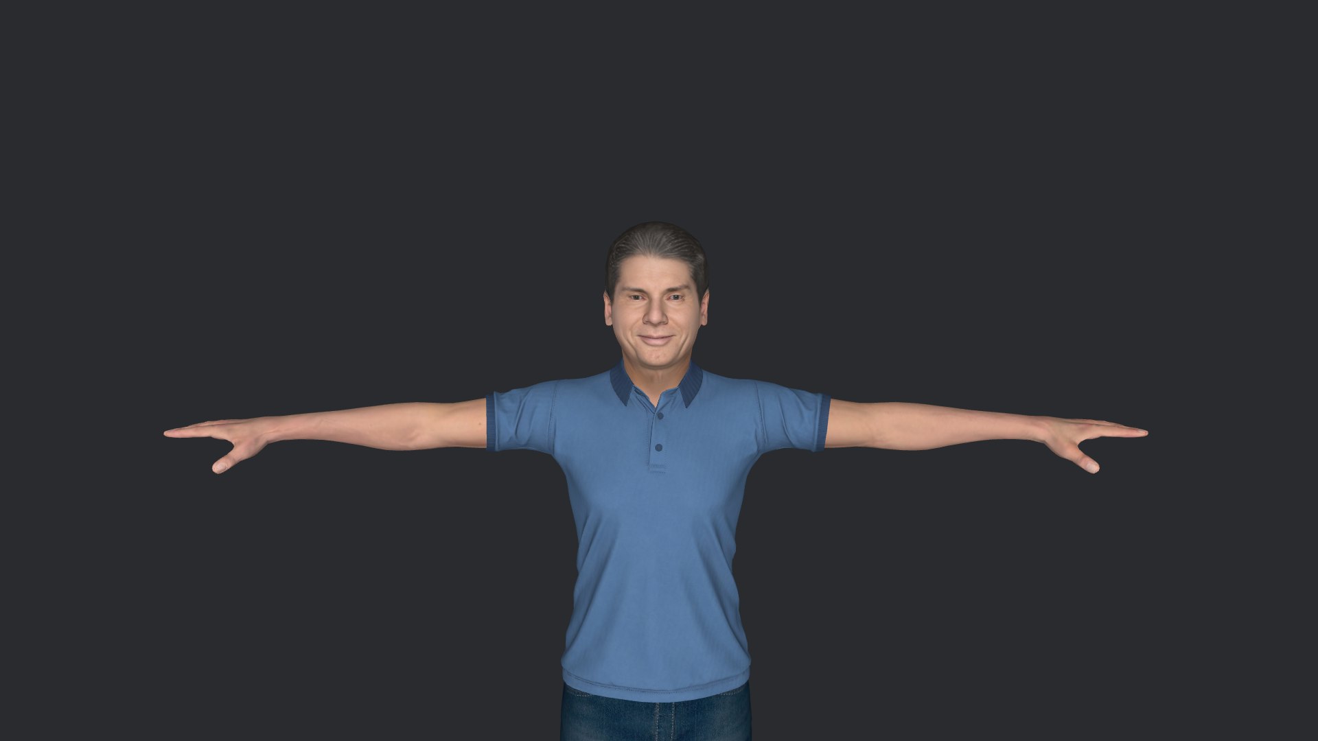 3D Vince McMahon Hyper Realistic Full Body Fully Rigged 3D Character ...