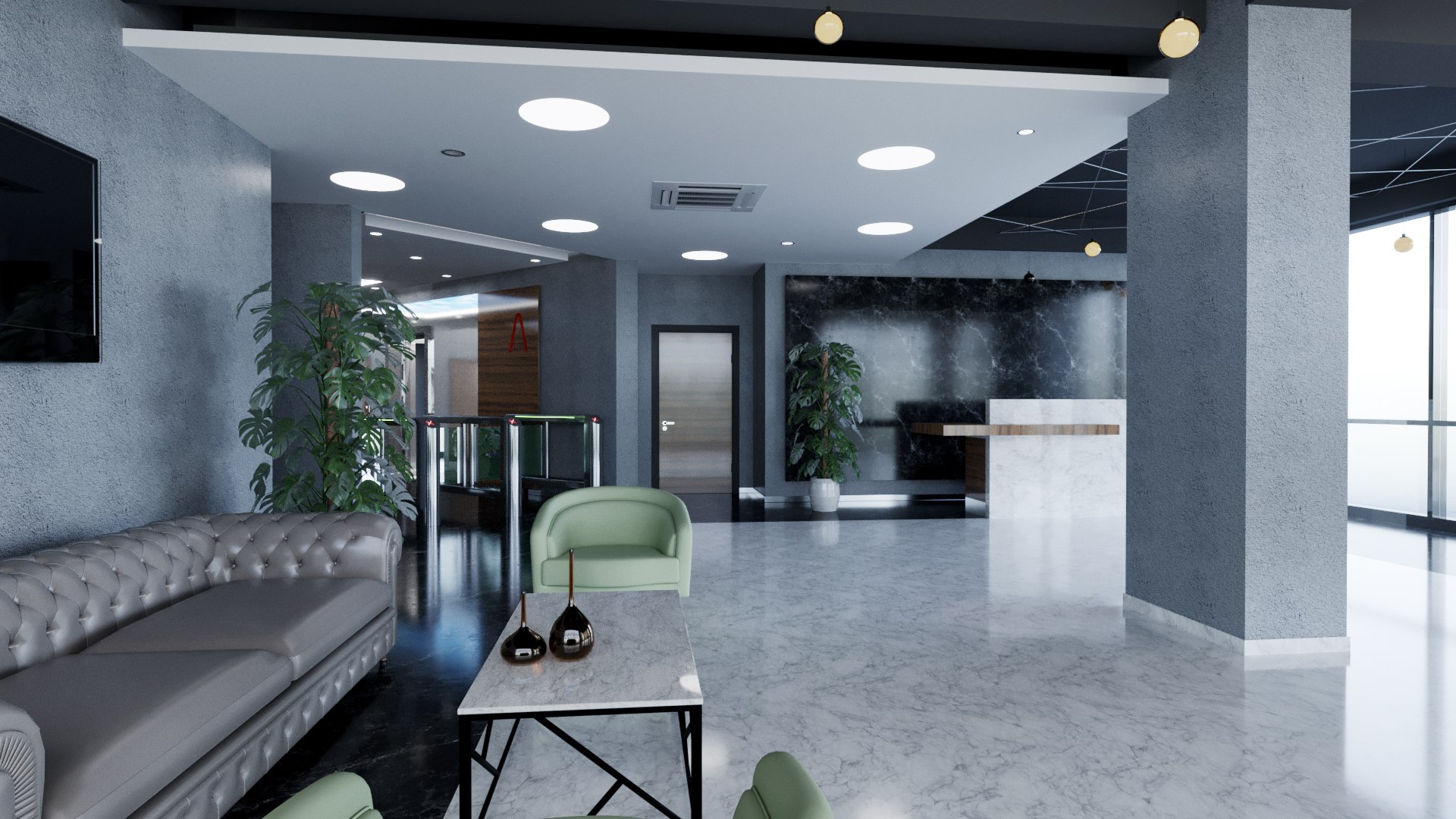 Lobby 3D Model - TurboSquid 1806731