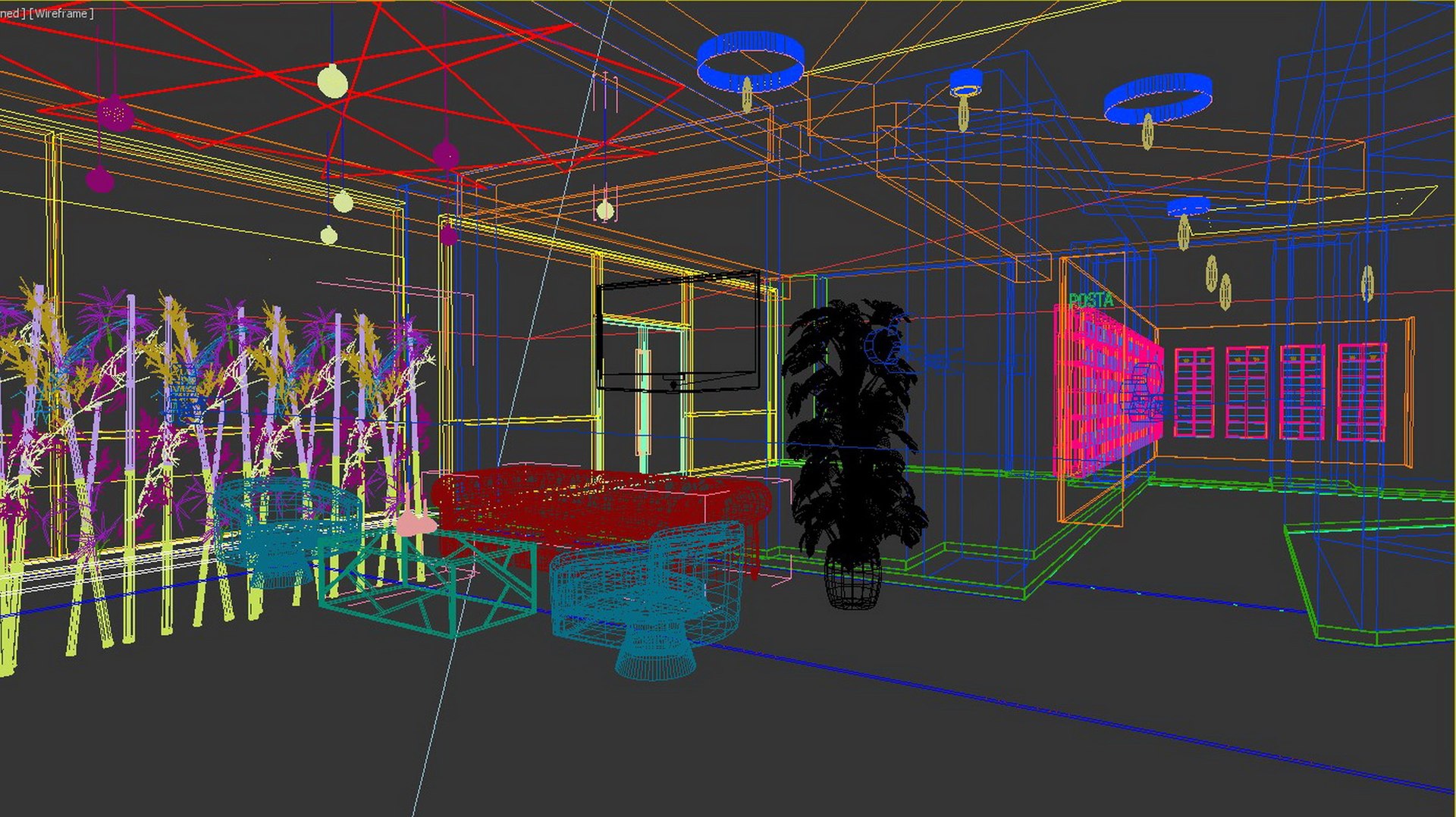 Lobby 3D Model - TurboSquid 1806731