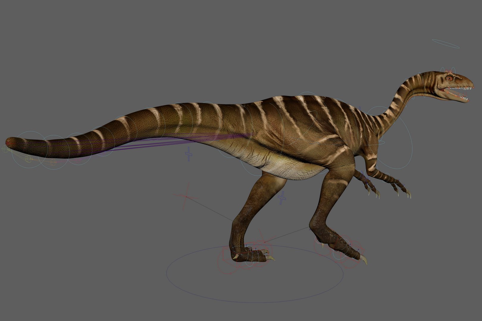 3D Phaedrolosaurus Dinosaur Triassic Animal - TurboSquid 2336517