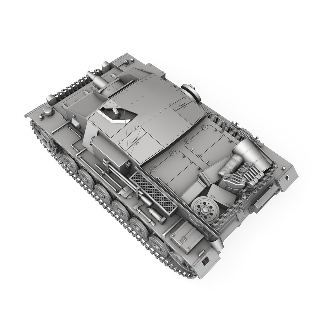 3d stug 3 d - model