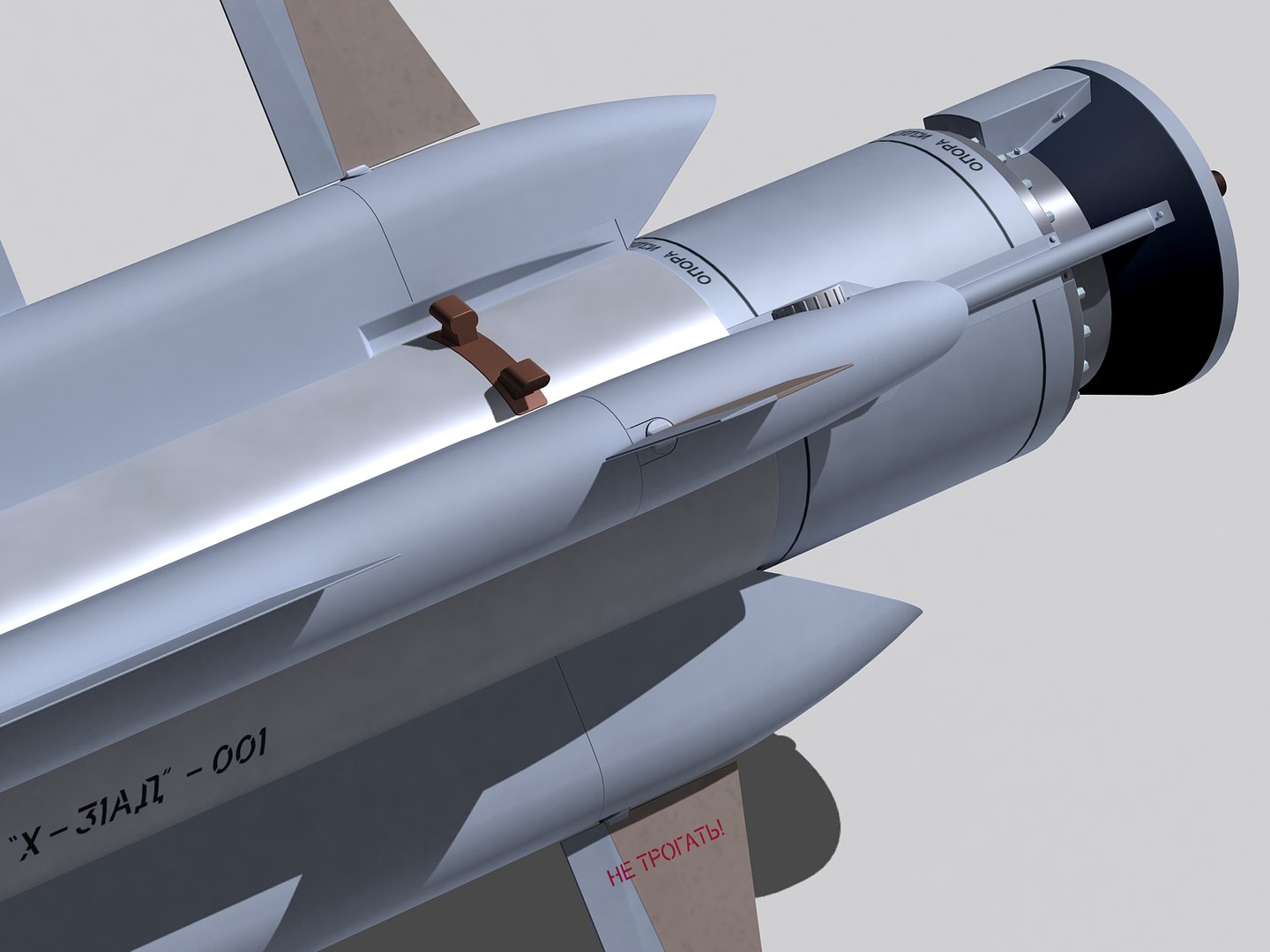 3d Kh-31ad Missile