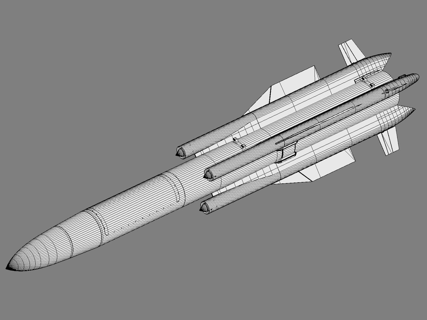 3d Kh-31ad Missile