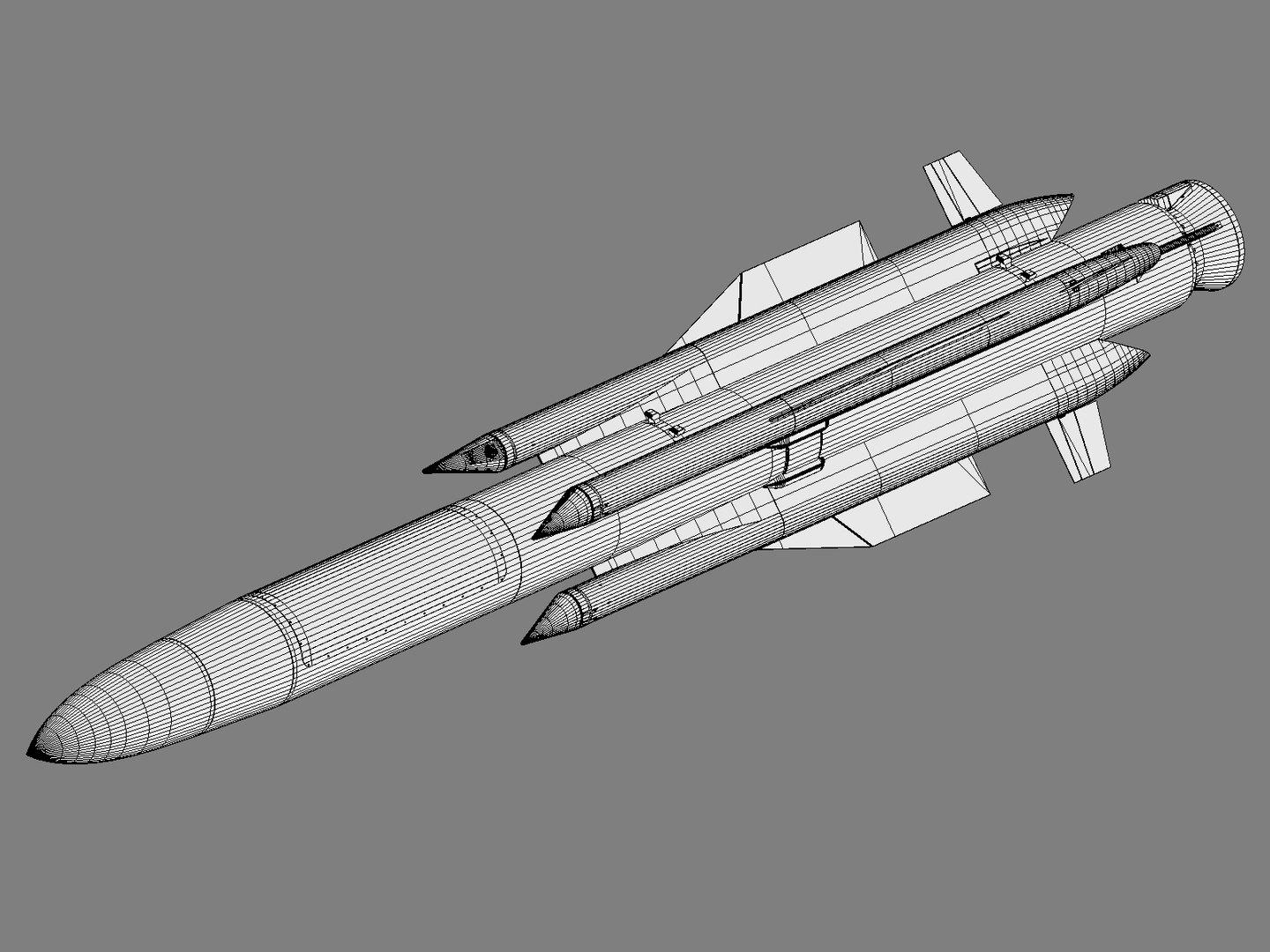 3d Kh-31ad Missile