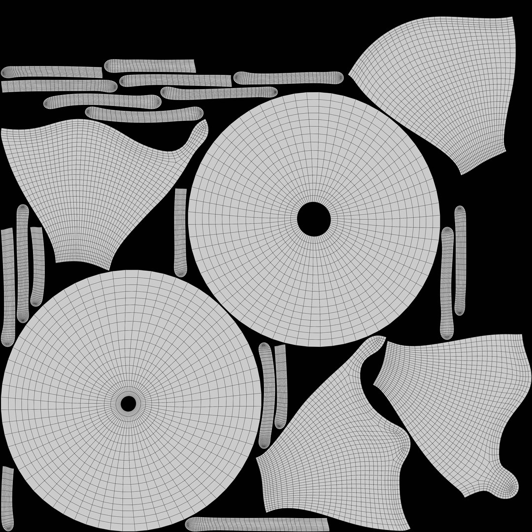 Blue Donut 3D Model - TurboSquid 2351392