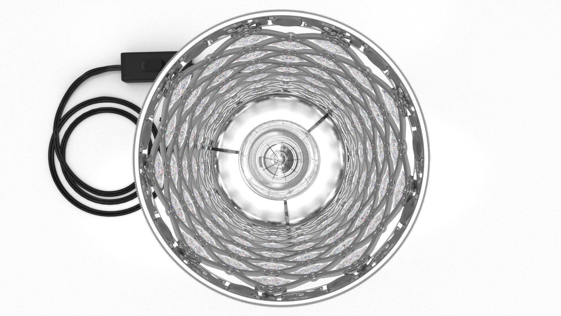 3D crystal lamp light model - TurboSquid 1676394