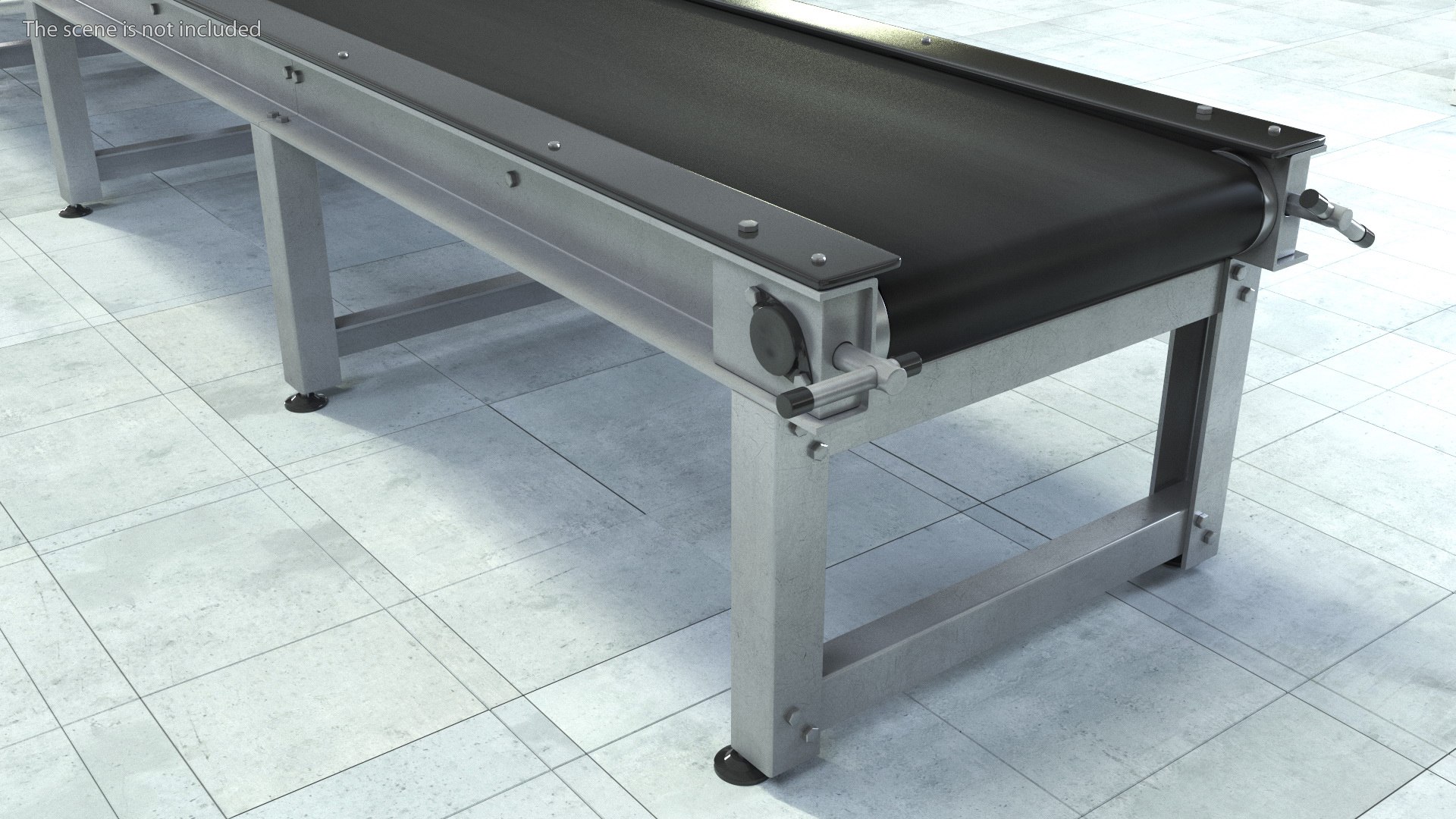 Belt Conveyor 3D Model - TurboSquid 2118227