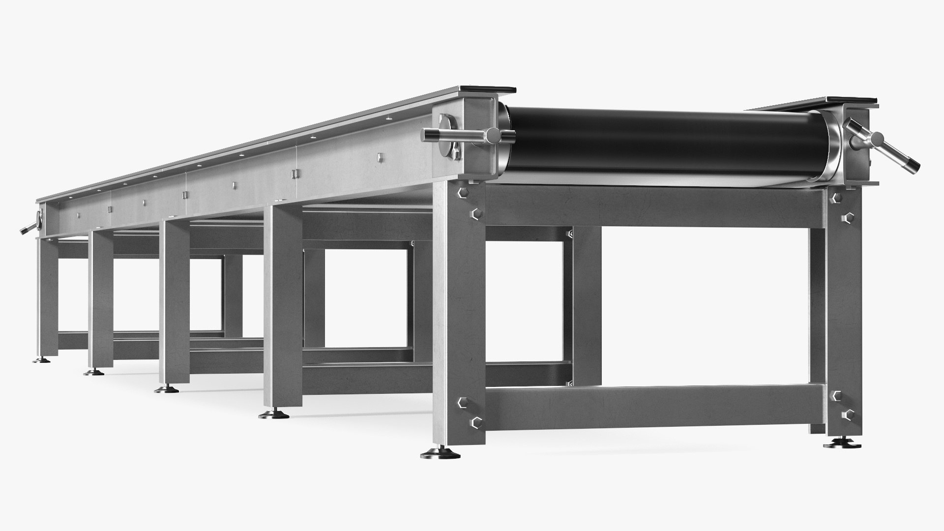 Belt Conveyor 3D Model - TurboSquid 2118227