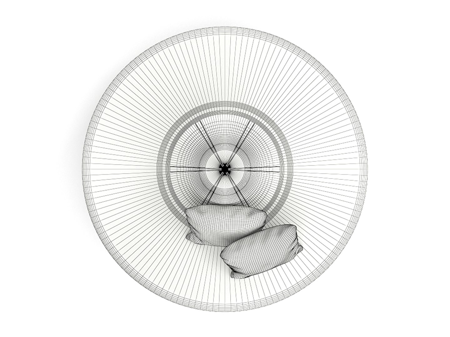 3D CIRCULAR SOFA Model - TurboSquid 1907448