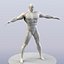 3d Male Superhero Body Man
