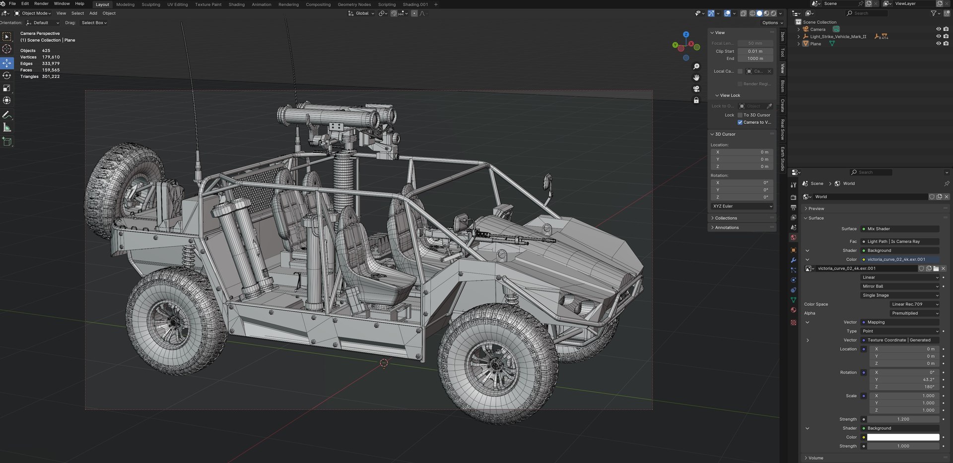 3D LSV MK II V101 Undrivile - TurboSquid 2292832