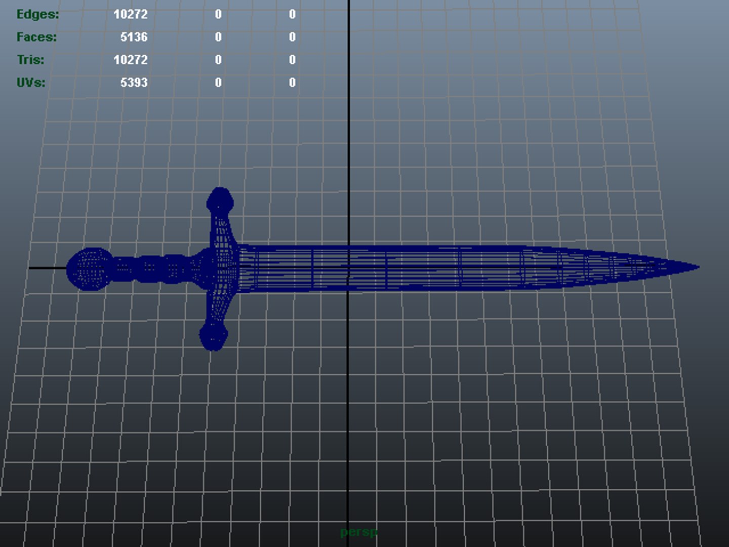 Free Sword Cut 3d Model